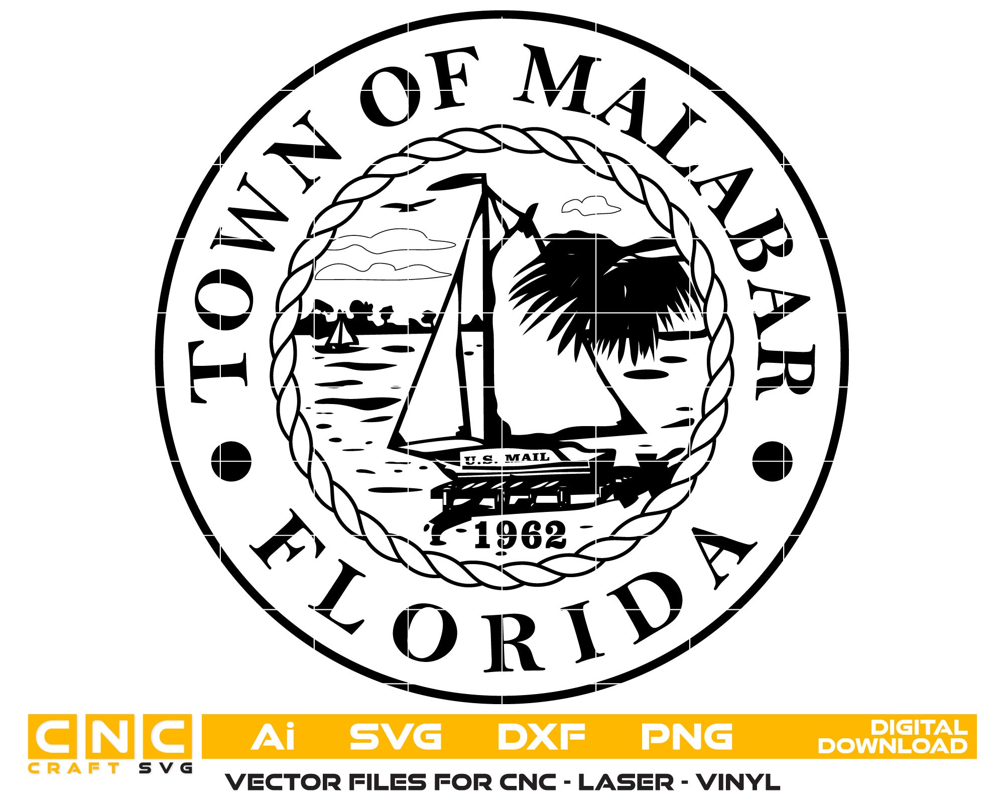 Town Of Malabar Florida Seal