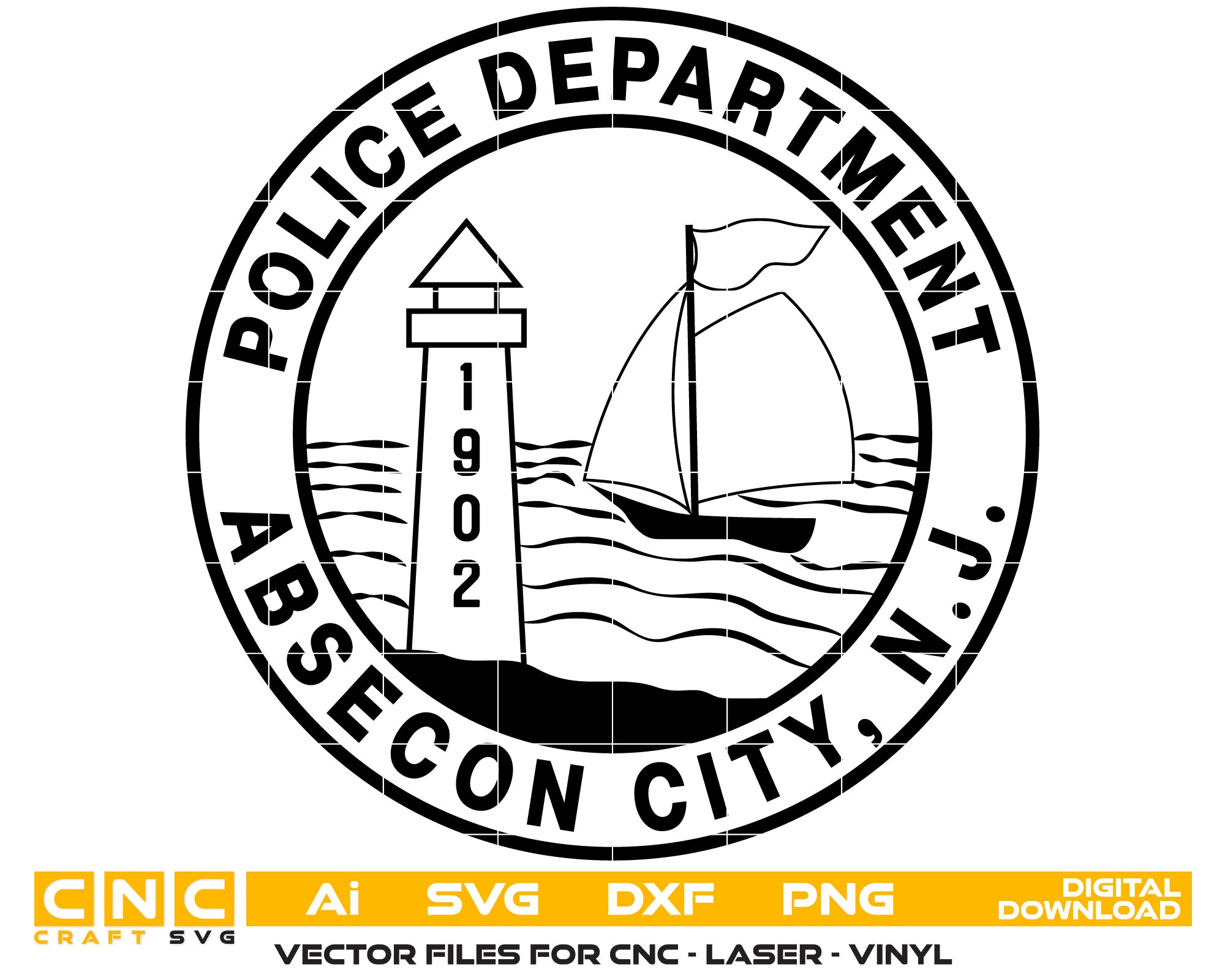 Absecon City Police Department Logo