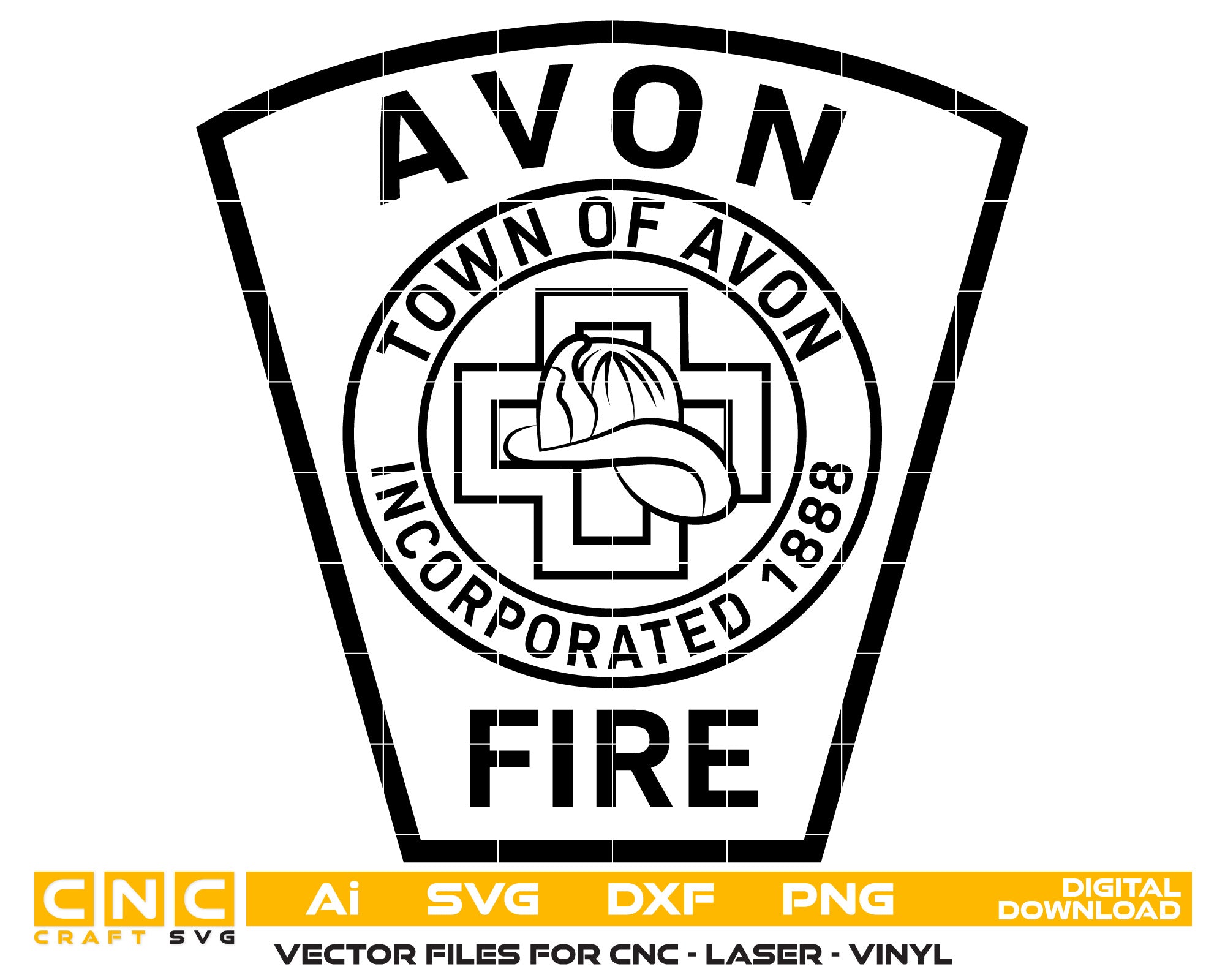 Avon Fire Department Badge