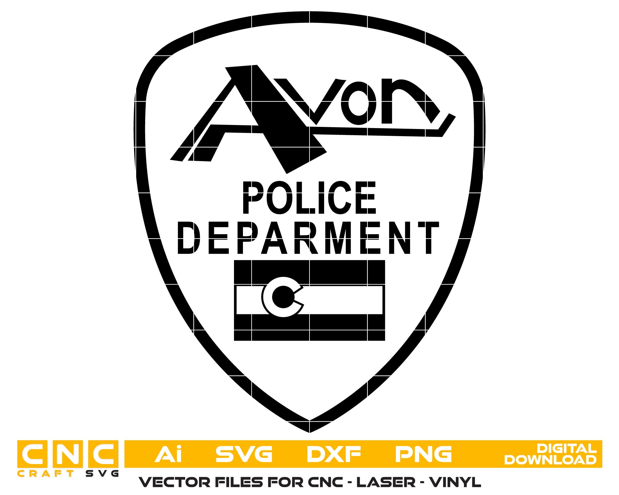 Avon Police Department Badge