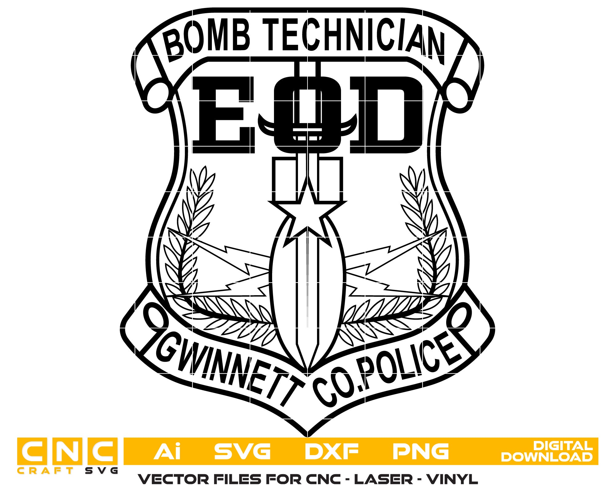 BOMB TECHNICIAN Unit Badge