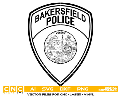 Bakersfield Police Badge