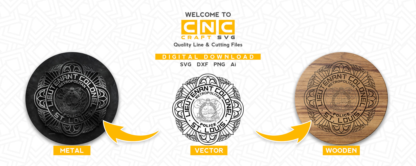 Quality Lines and Cutting SVG Files For CNC