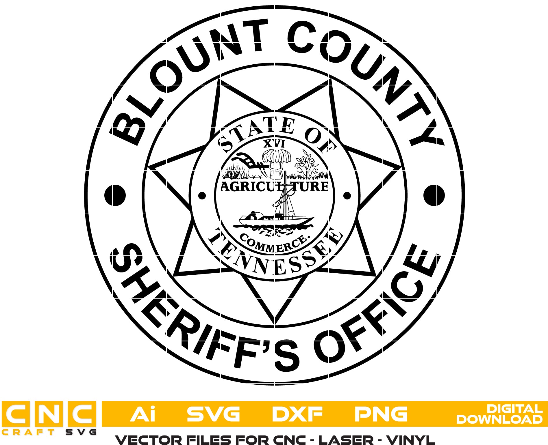 Blount County Sheriff Badge