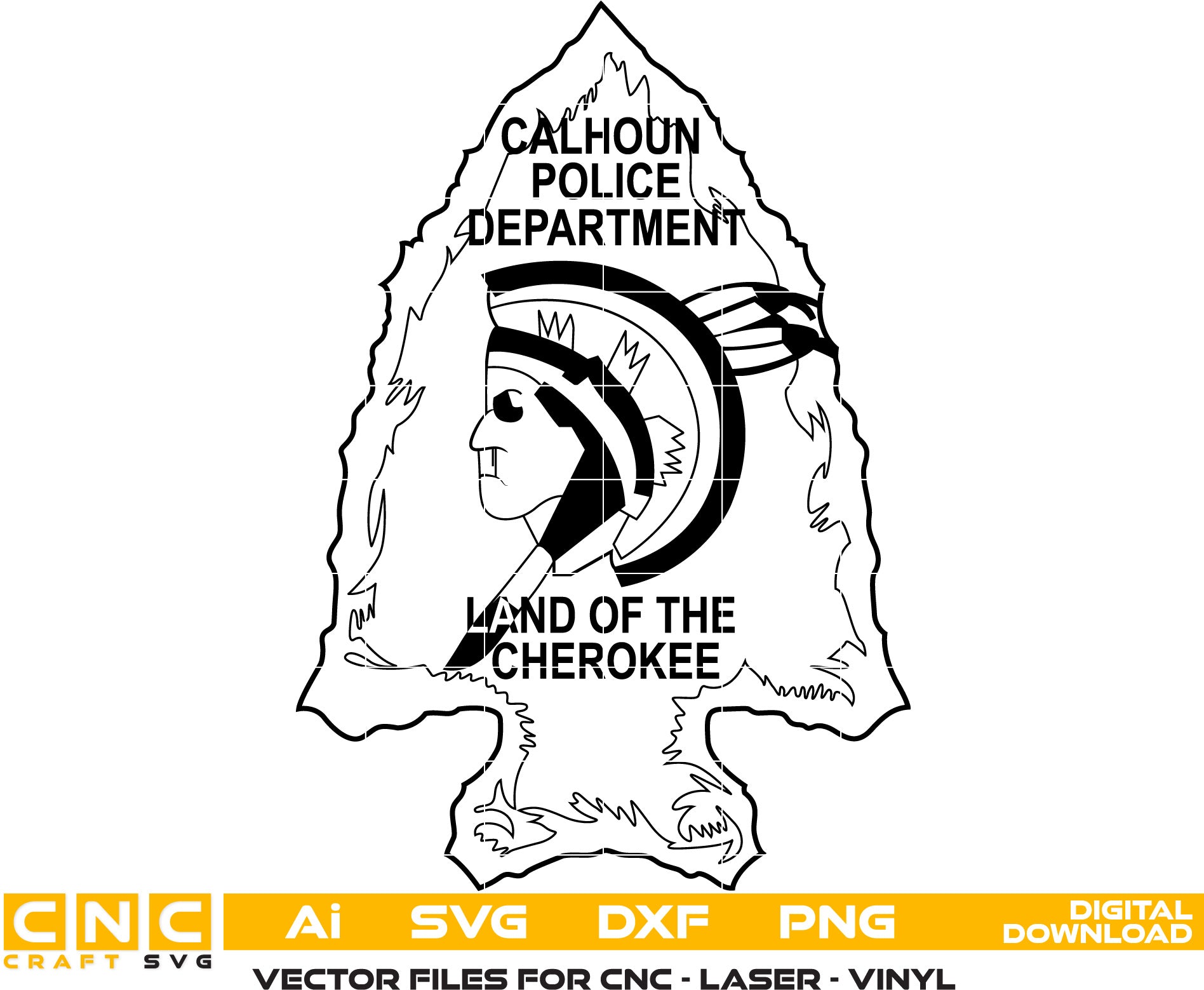 Calhoun Police Badge