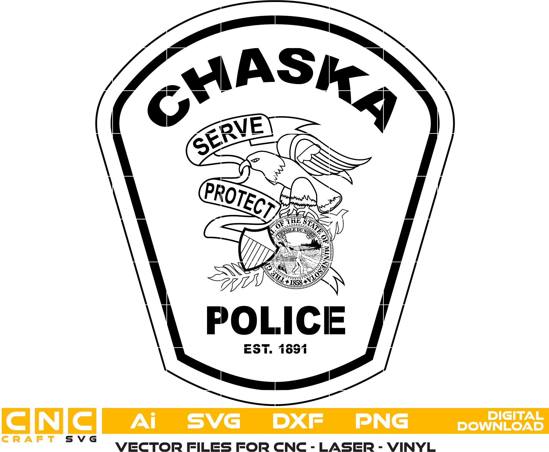 Chaska Police Badge