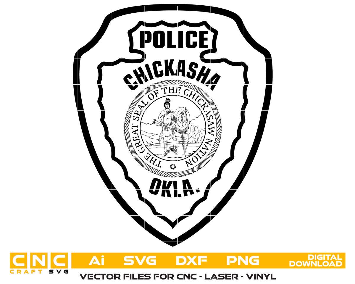 Chickasha Police Badge