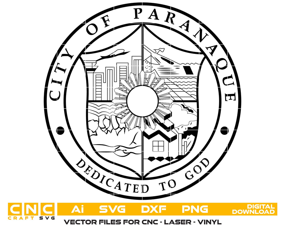 City Of Paranaque Seal, Philippines