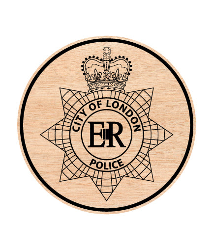 City of London Police Department Badge SVG, London Police Badge Vector