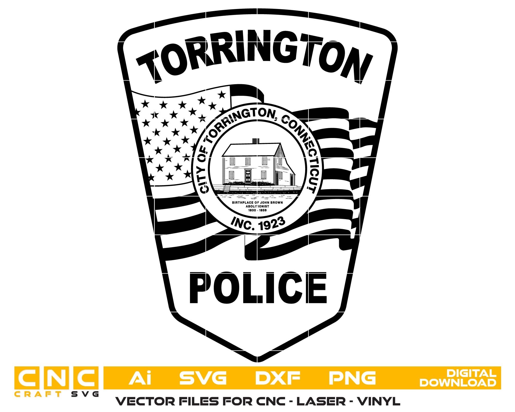 City of Torrington Police Department Patch