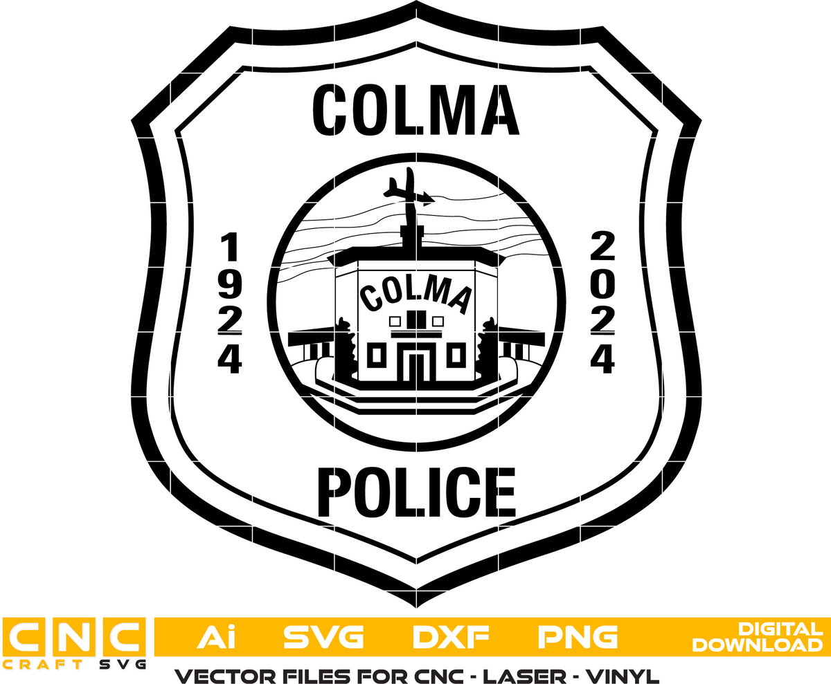 Colma Police Badge