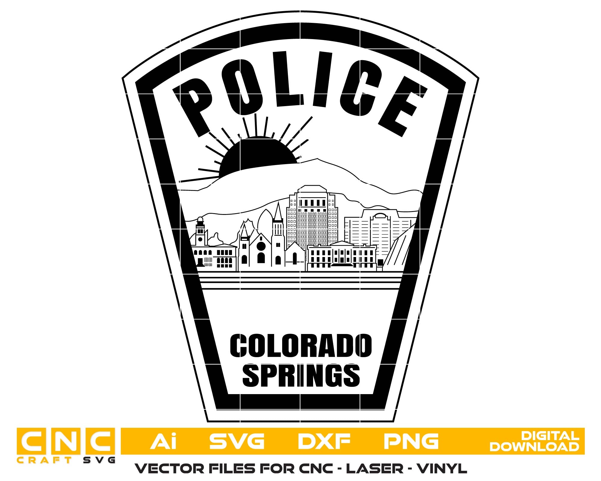 Colorado Springs Police Patch