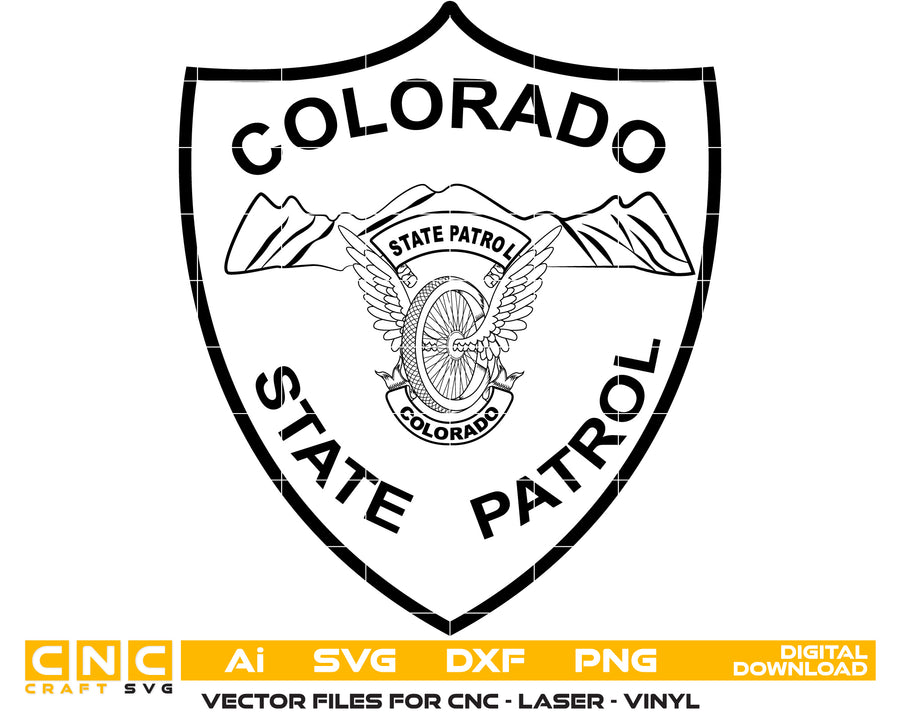 Colorado State Patrol Badge