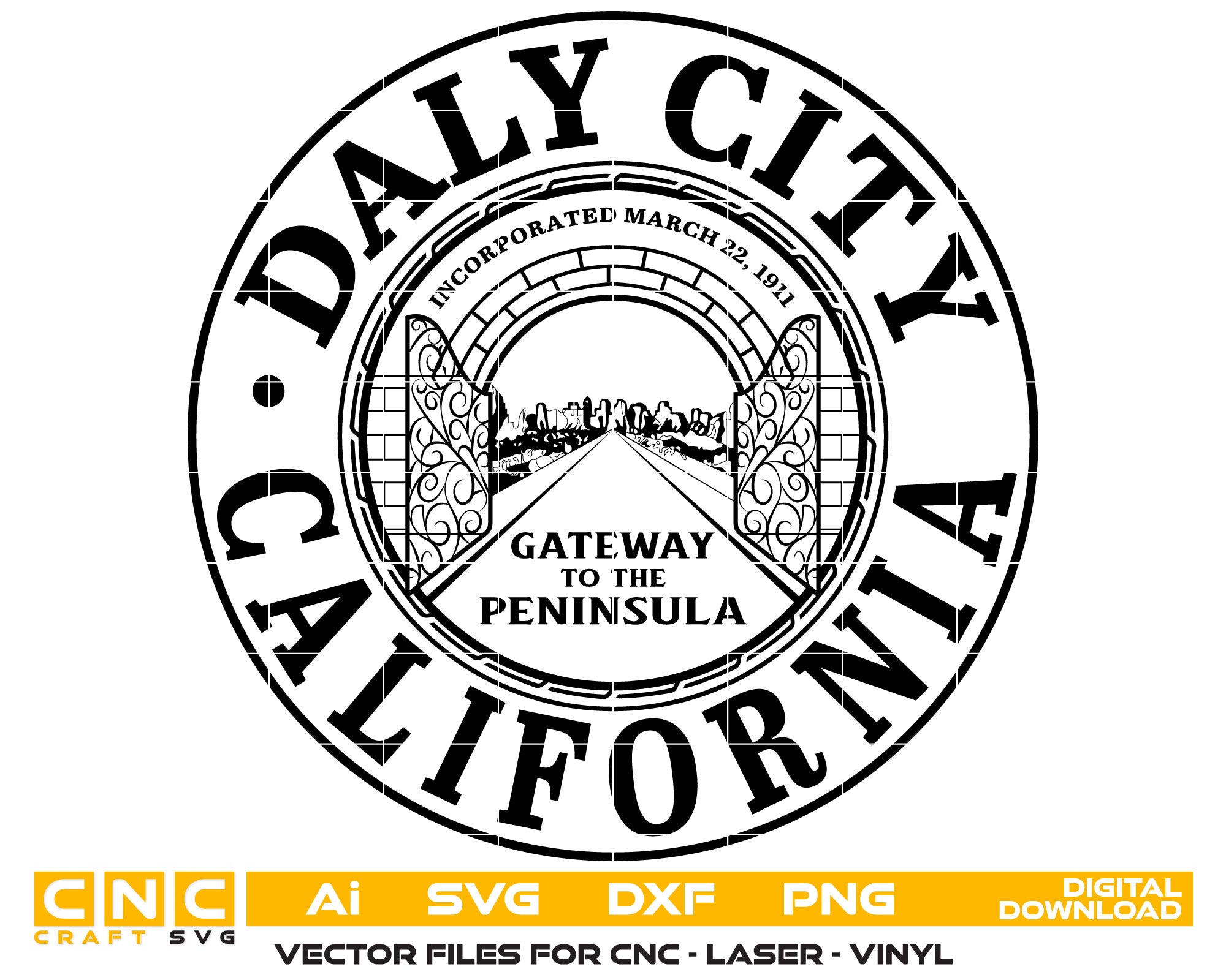 Daly City Seal California