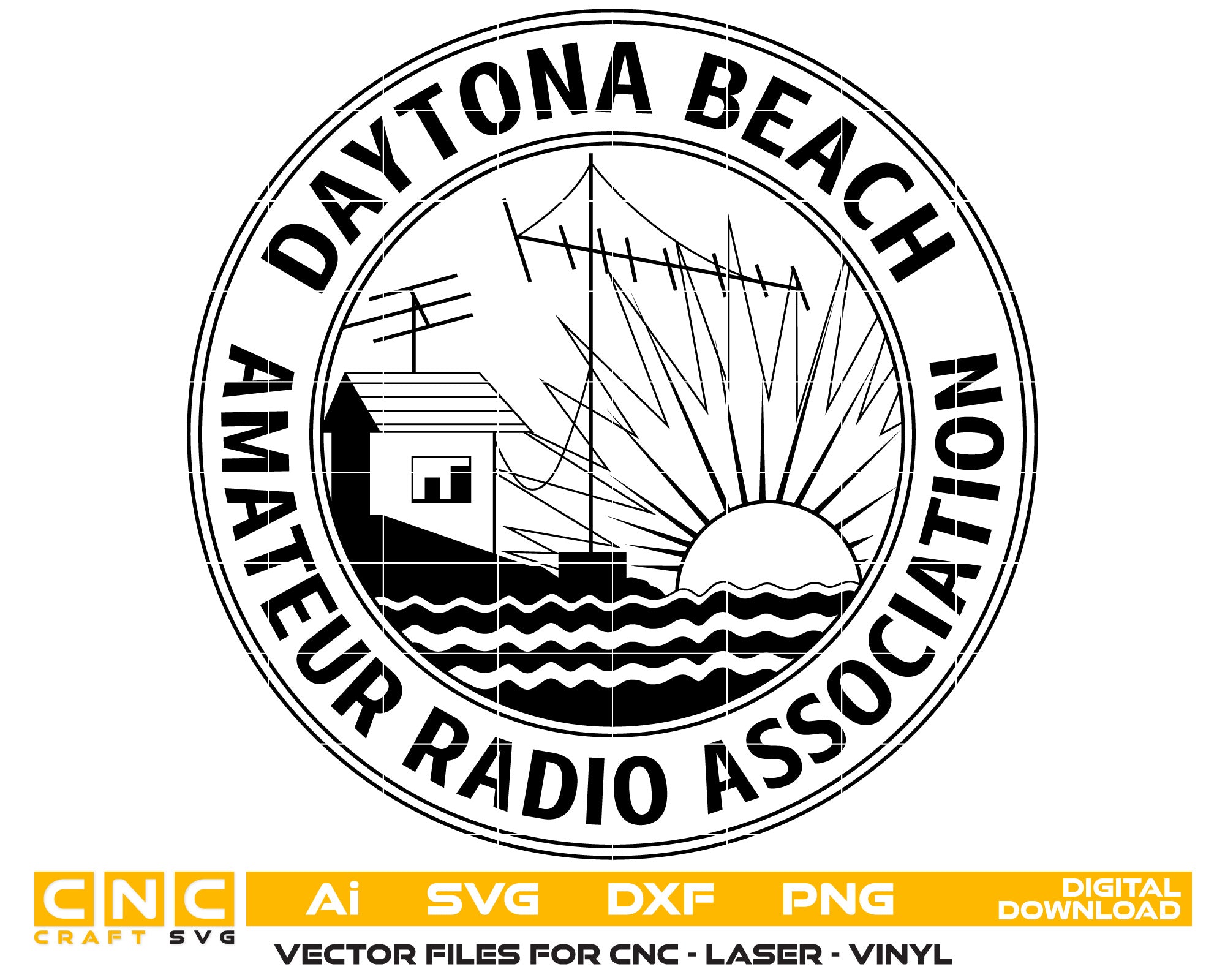 Daytona Beach Amateur Radio Association Logo