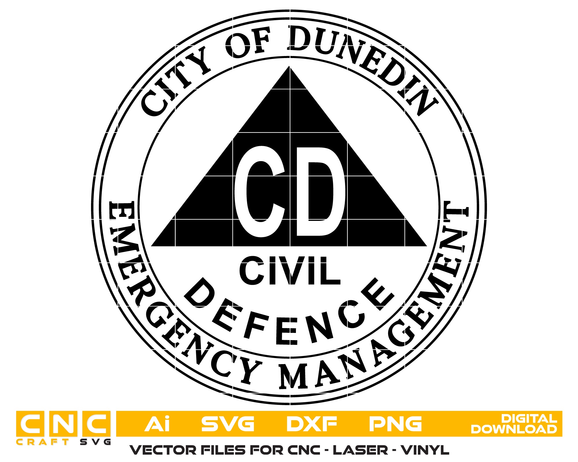 Dunedin Civil Defence Seal