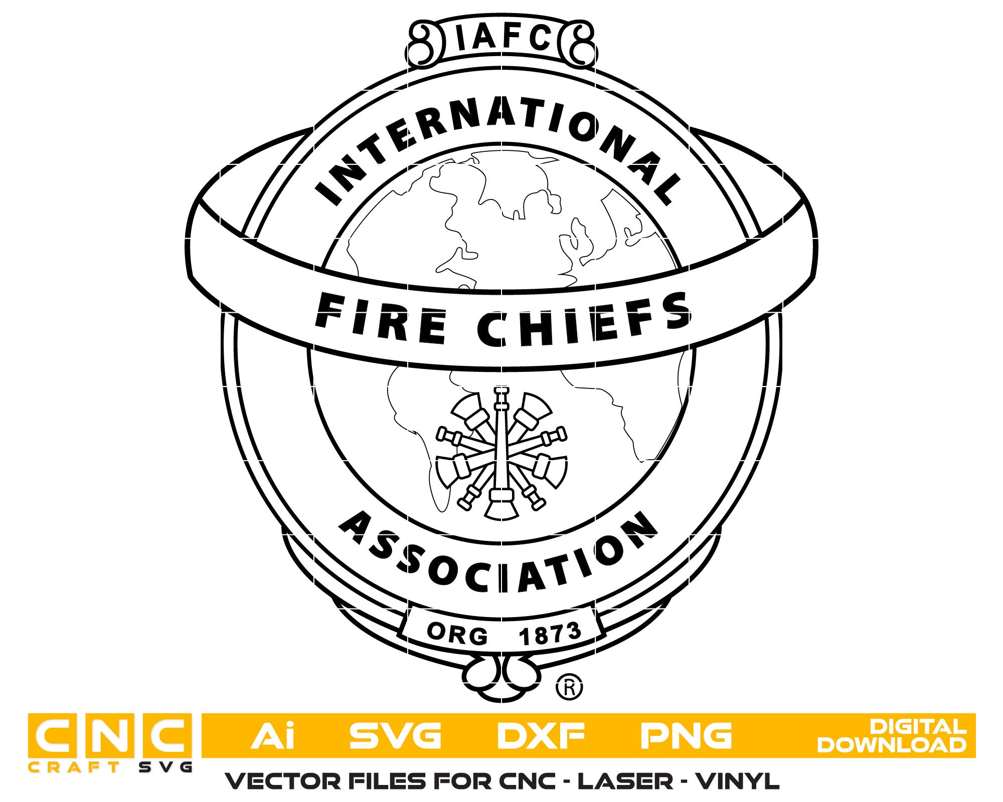 IAFC International Association of Fire Chiefs Logo