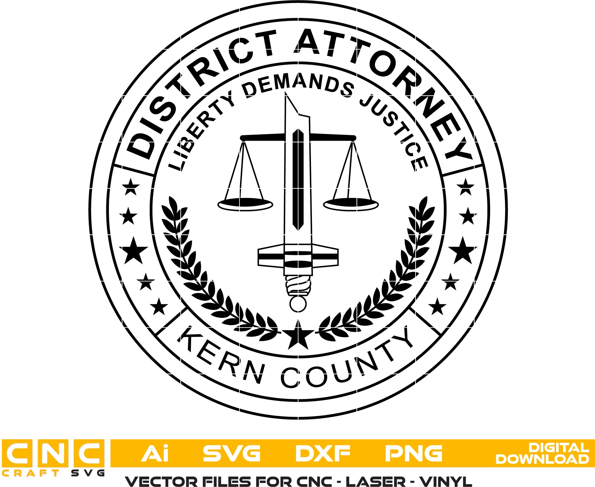 Kern County District Attorney Logo