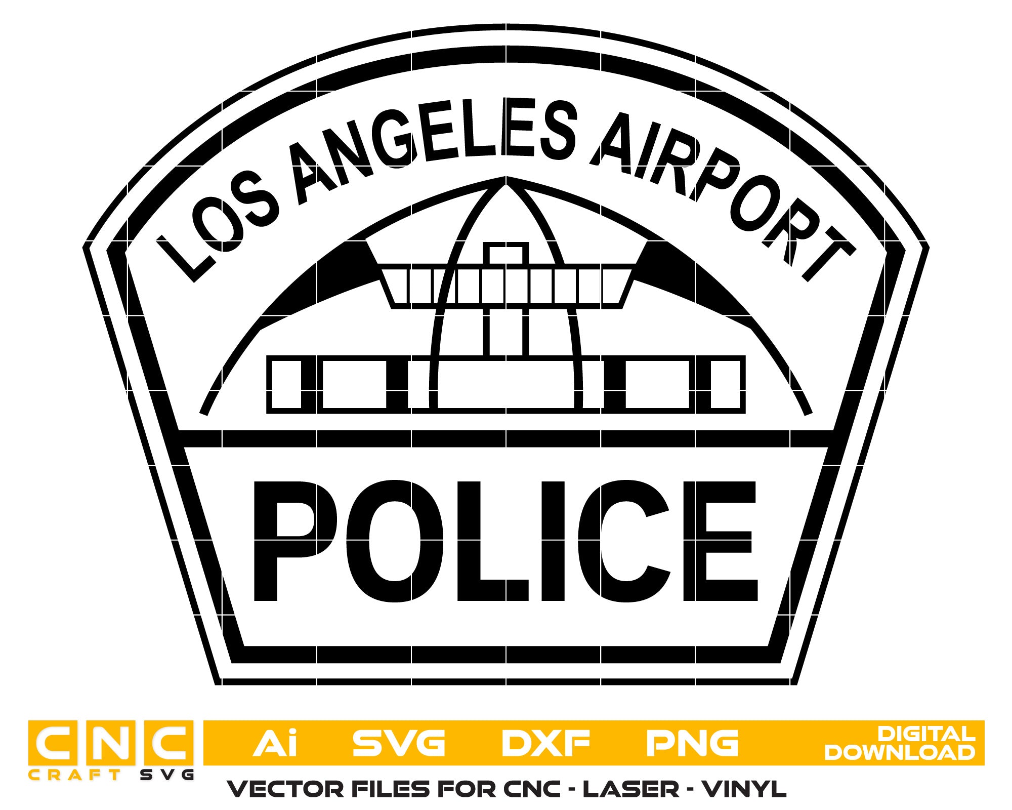 Los Angeles Airport Police Patch
