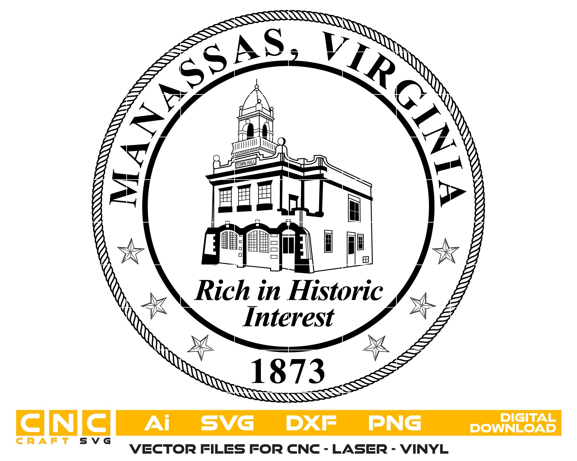 Manassas, Virginia Seal