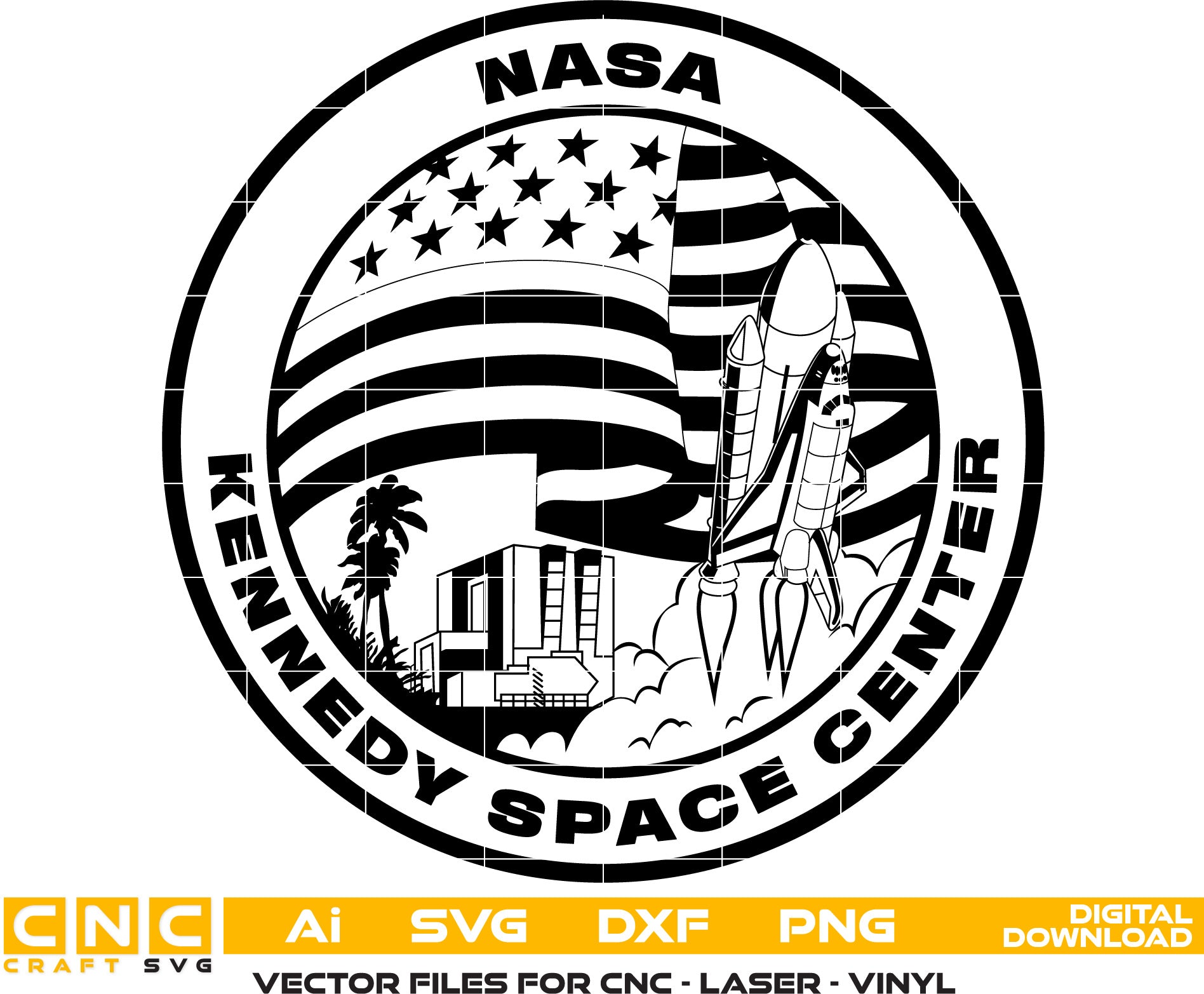 Nasa Kennedy Space Center Logo Exploring The Wonders Of Space At