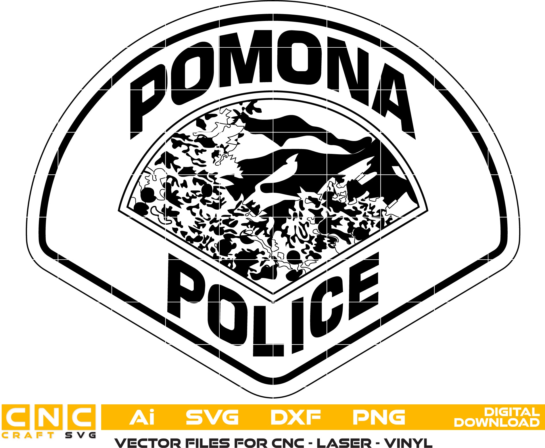 Pomona Police Patch