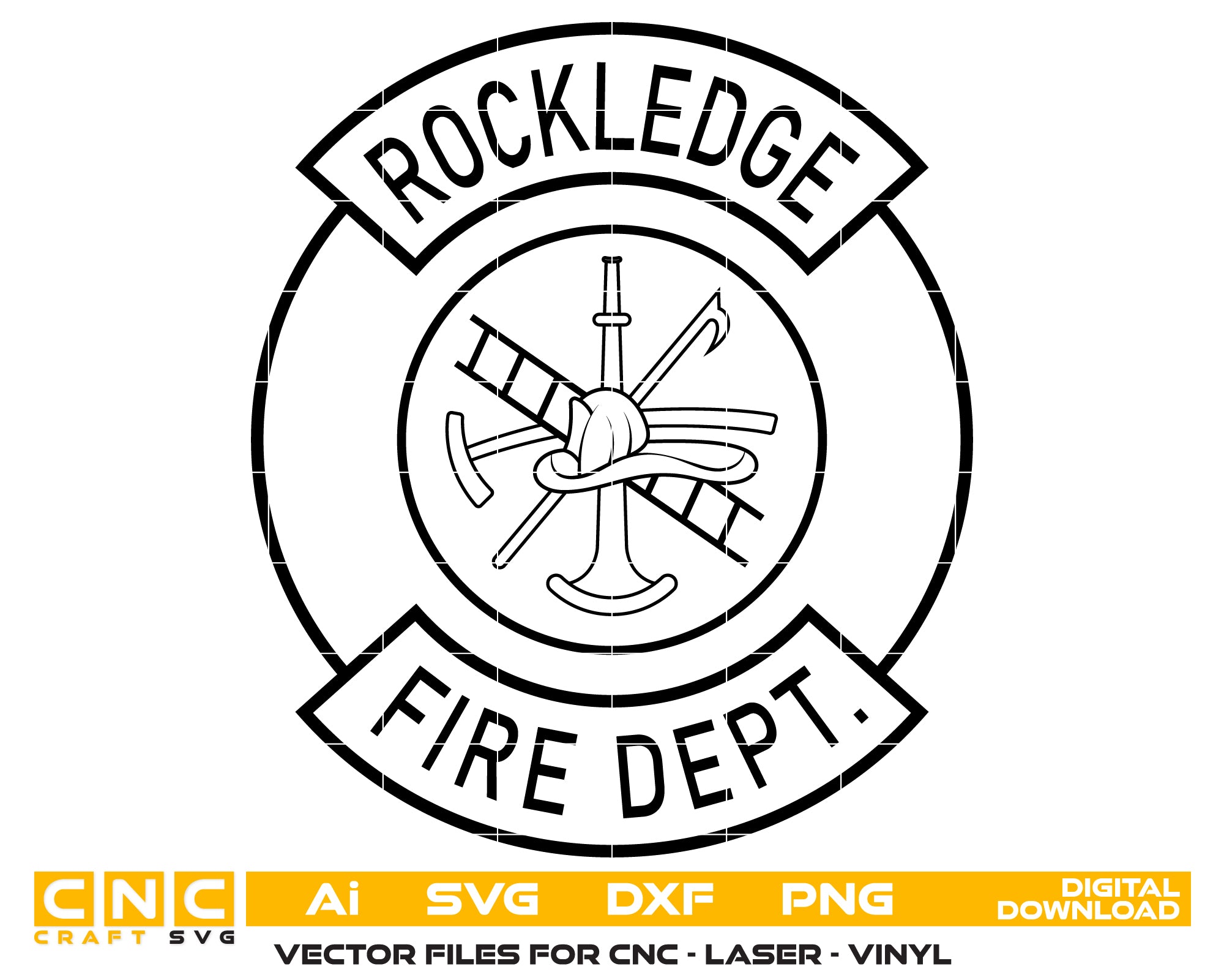 Rockledge Fire Department Patch, Florida
