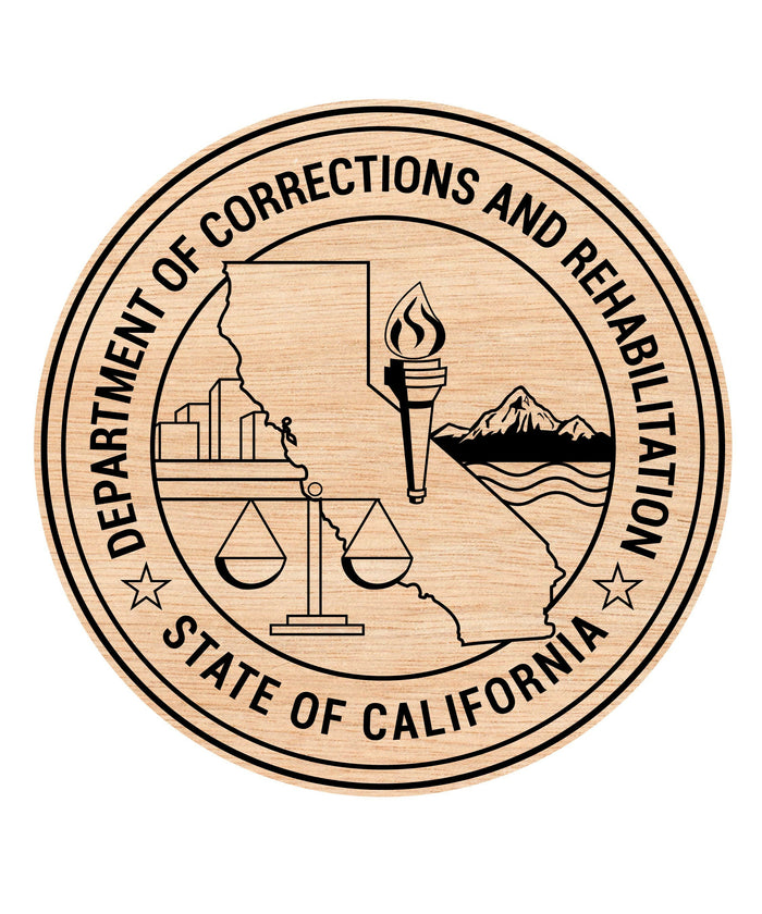 CDCR seal svg vector California Dept of Corrections and Rehabilitation