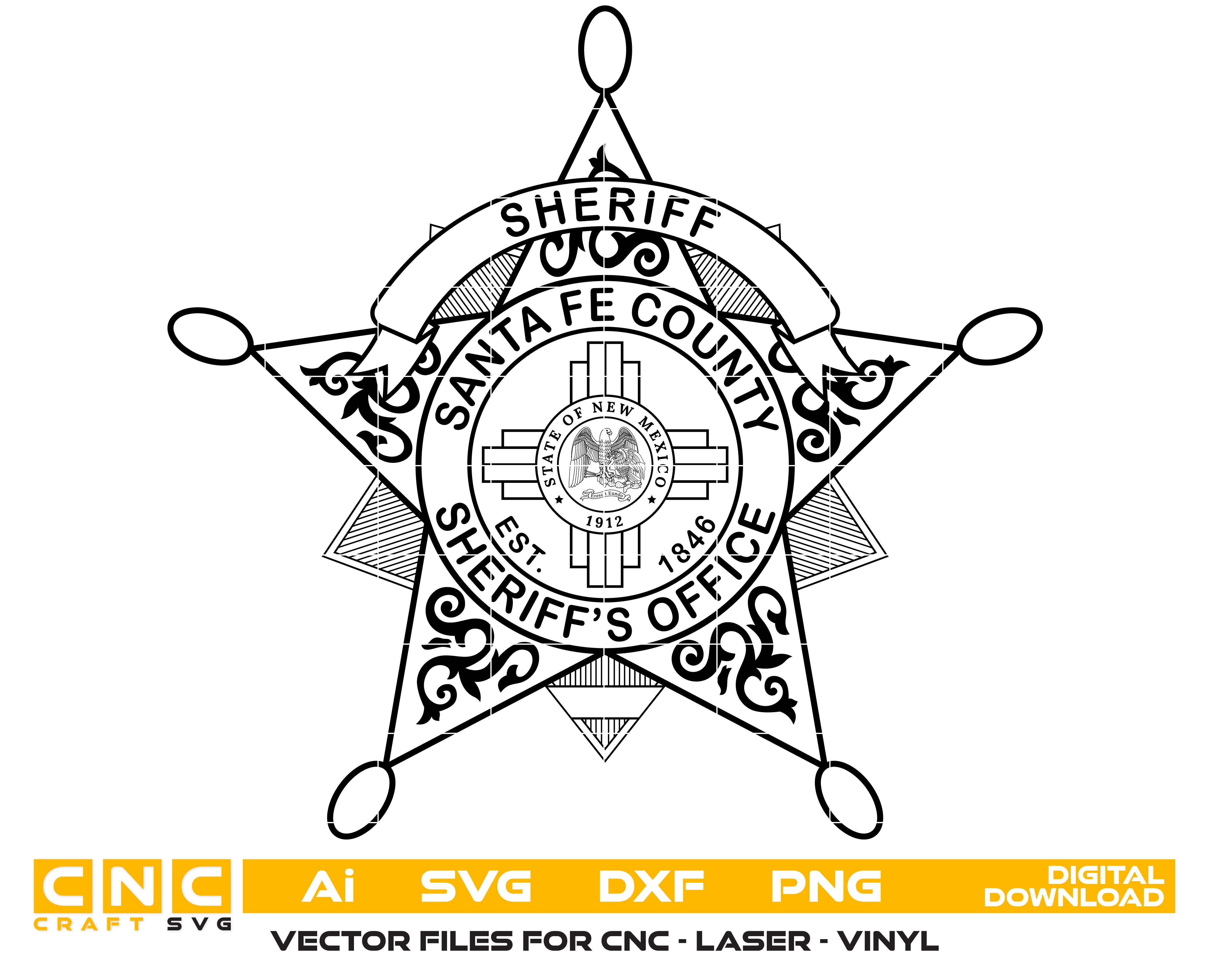 Santa Fe County Sheriff Office Badge