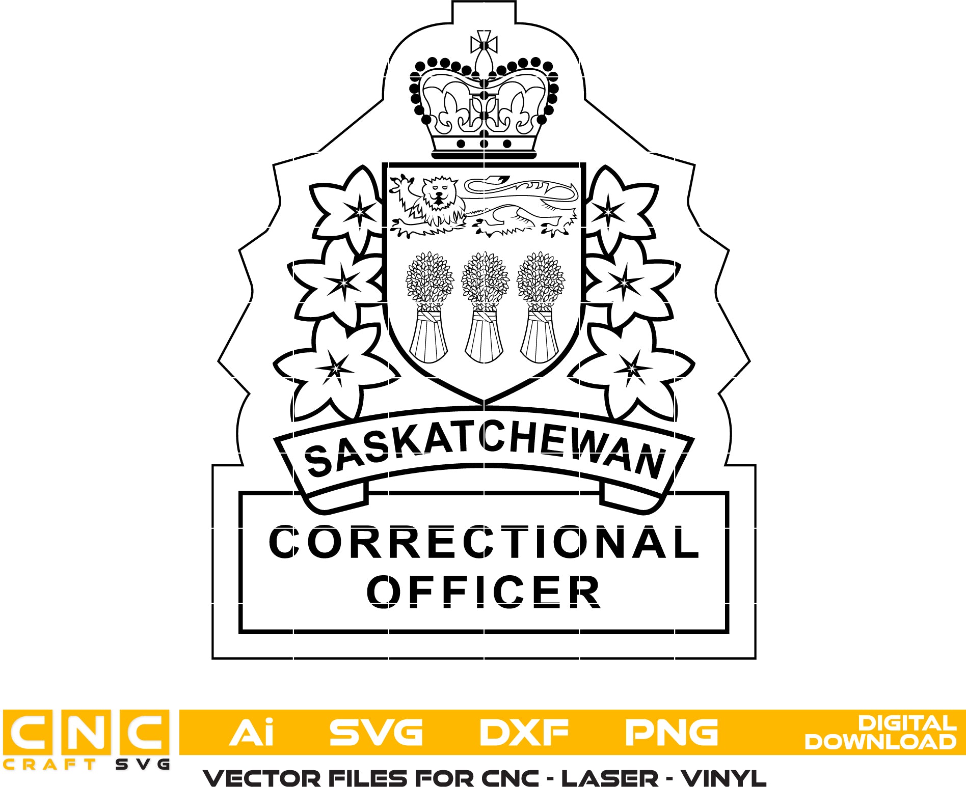 Saskatchewan Animal Correctional Officer Logo