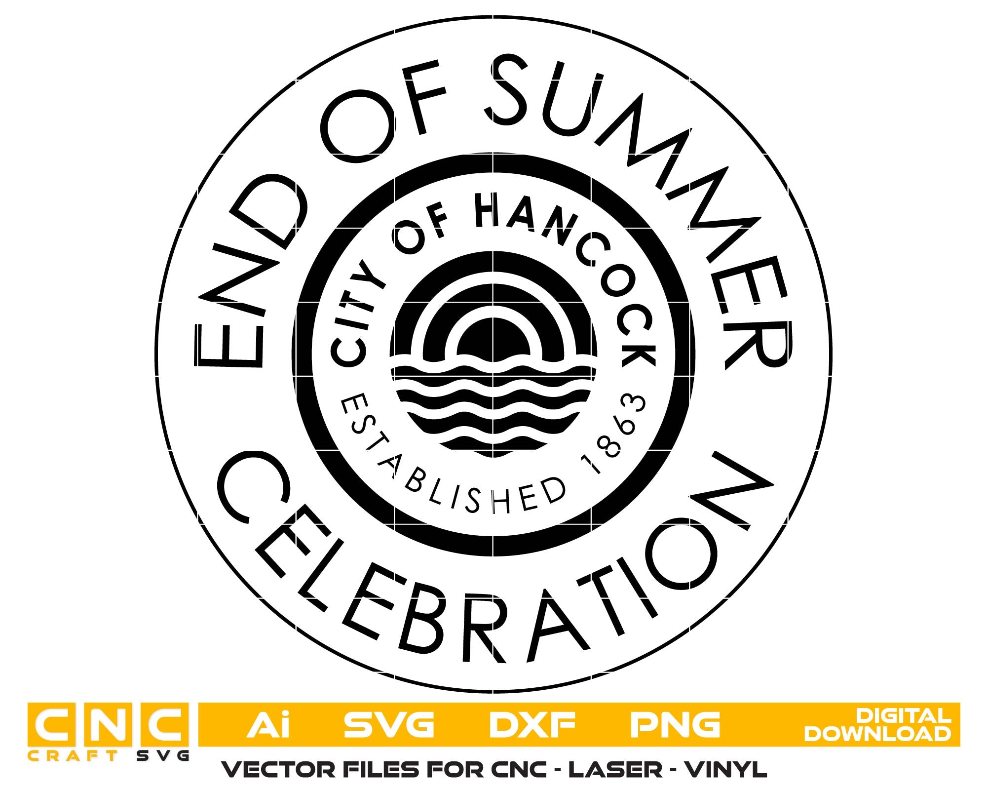 Seal Of Hancock City