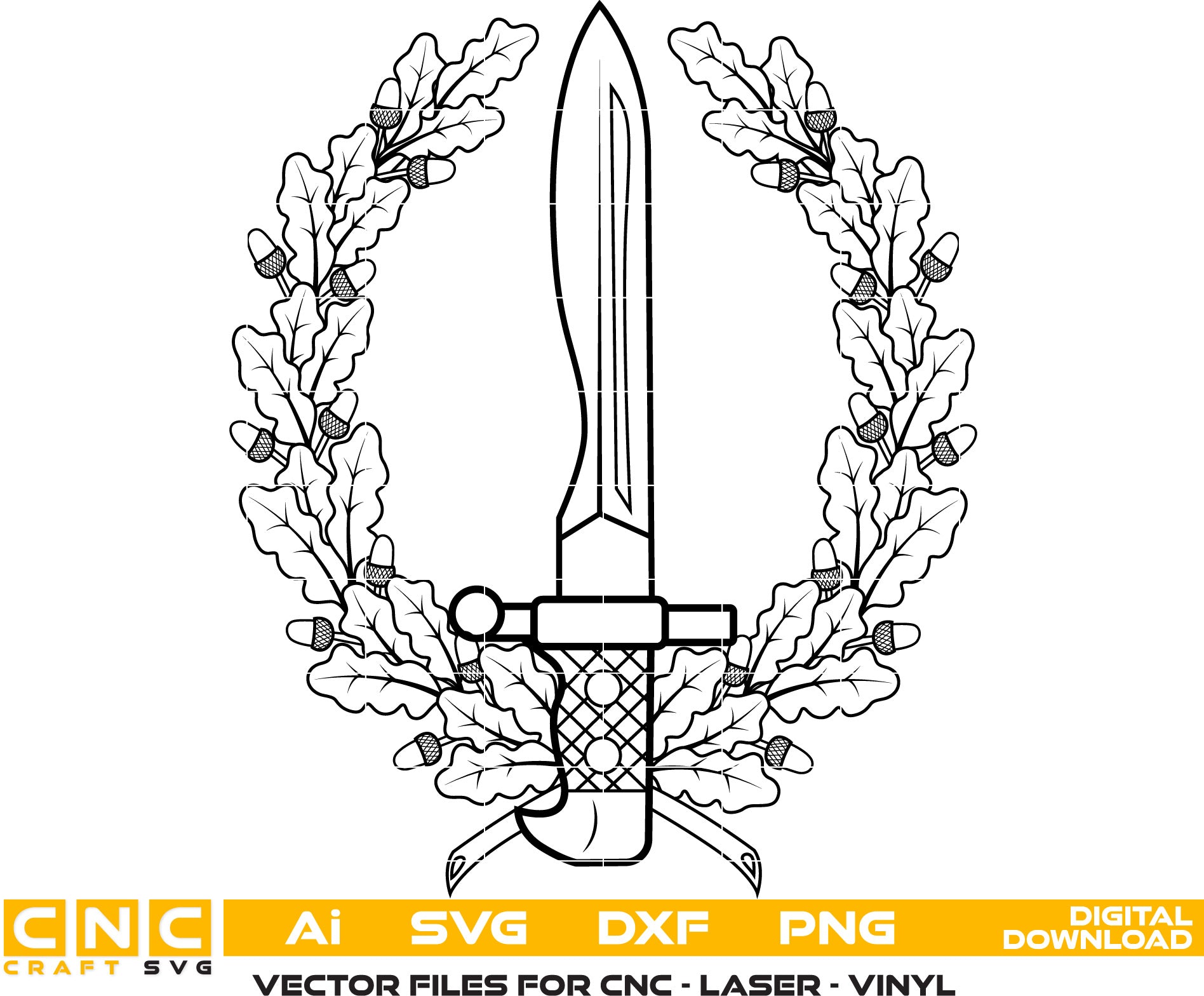 Spanish Army Special Operations Forces Badge Vector art Svg, Dxf, Jpg,