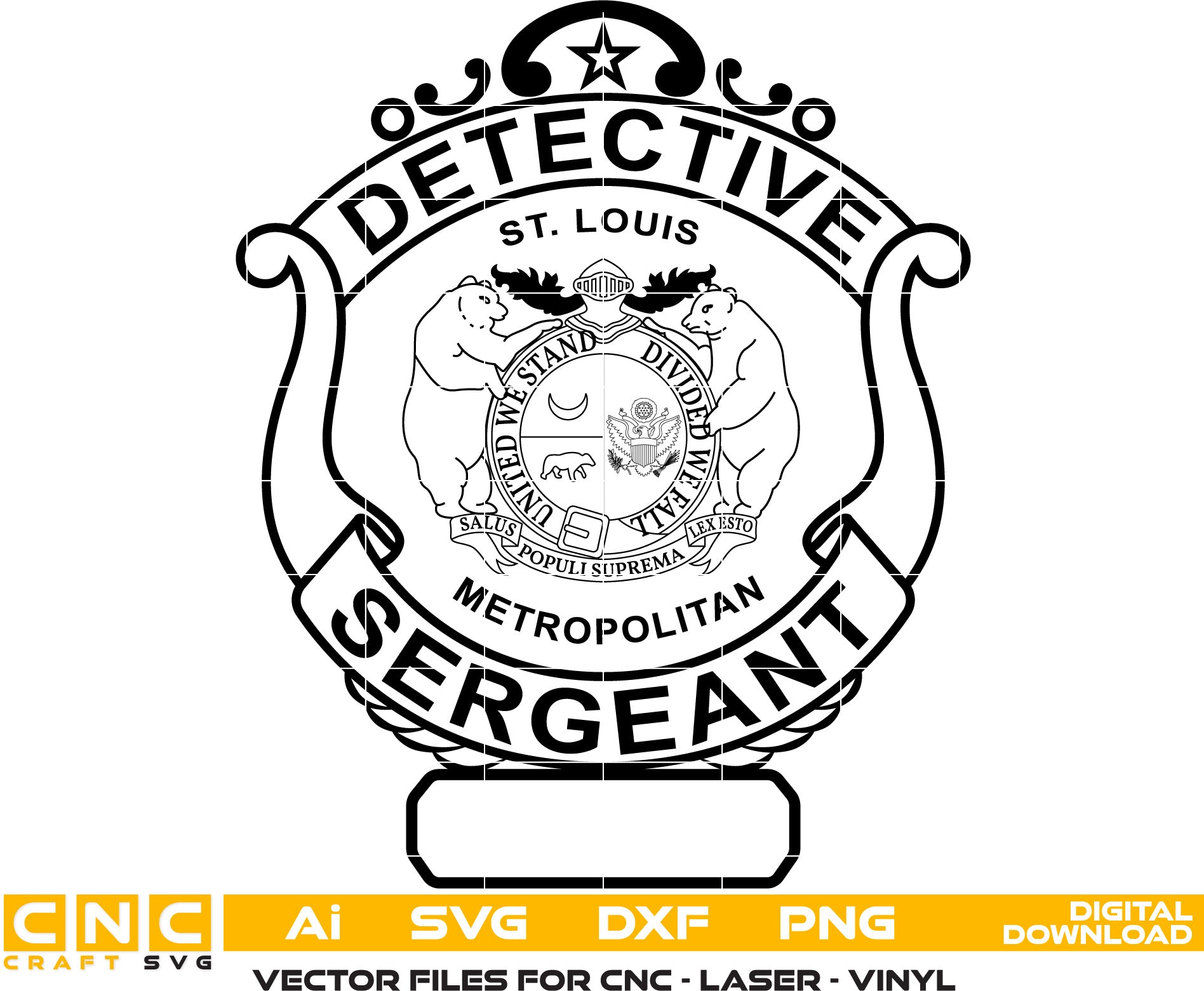 Detective Badges To Print Suffolk County, New York Police Inspector