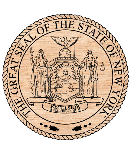 new york state seal coloring page