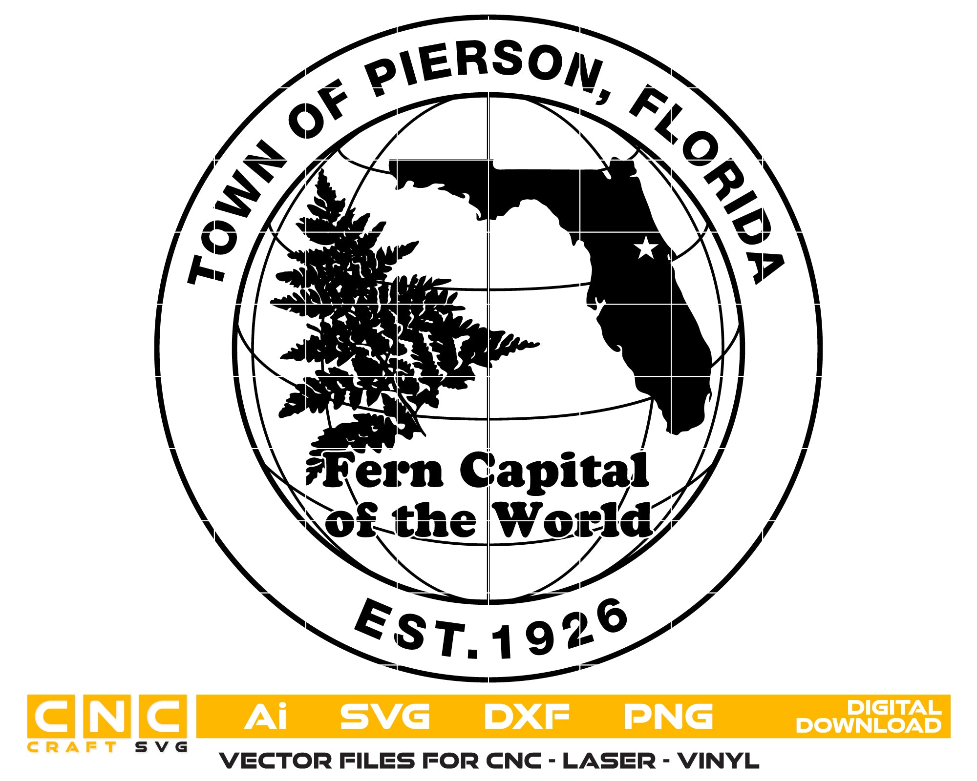 Town Of Pierson Seal, Florida