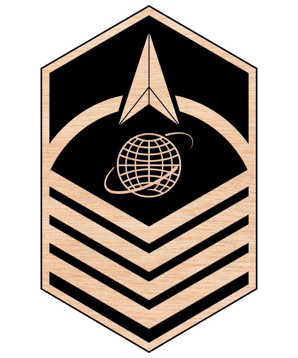 USSF Master Sergeant Enlisted Logo SVG | United States Space Force Emb