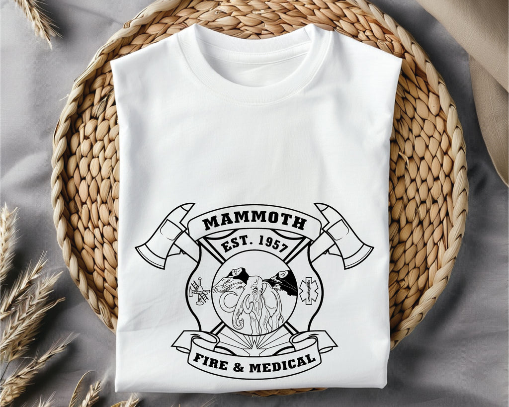 Mammoth Fire & Medical Logo SVG – Fire Department Emblem
