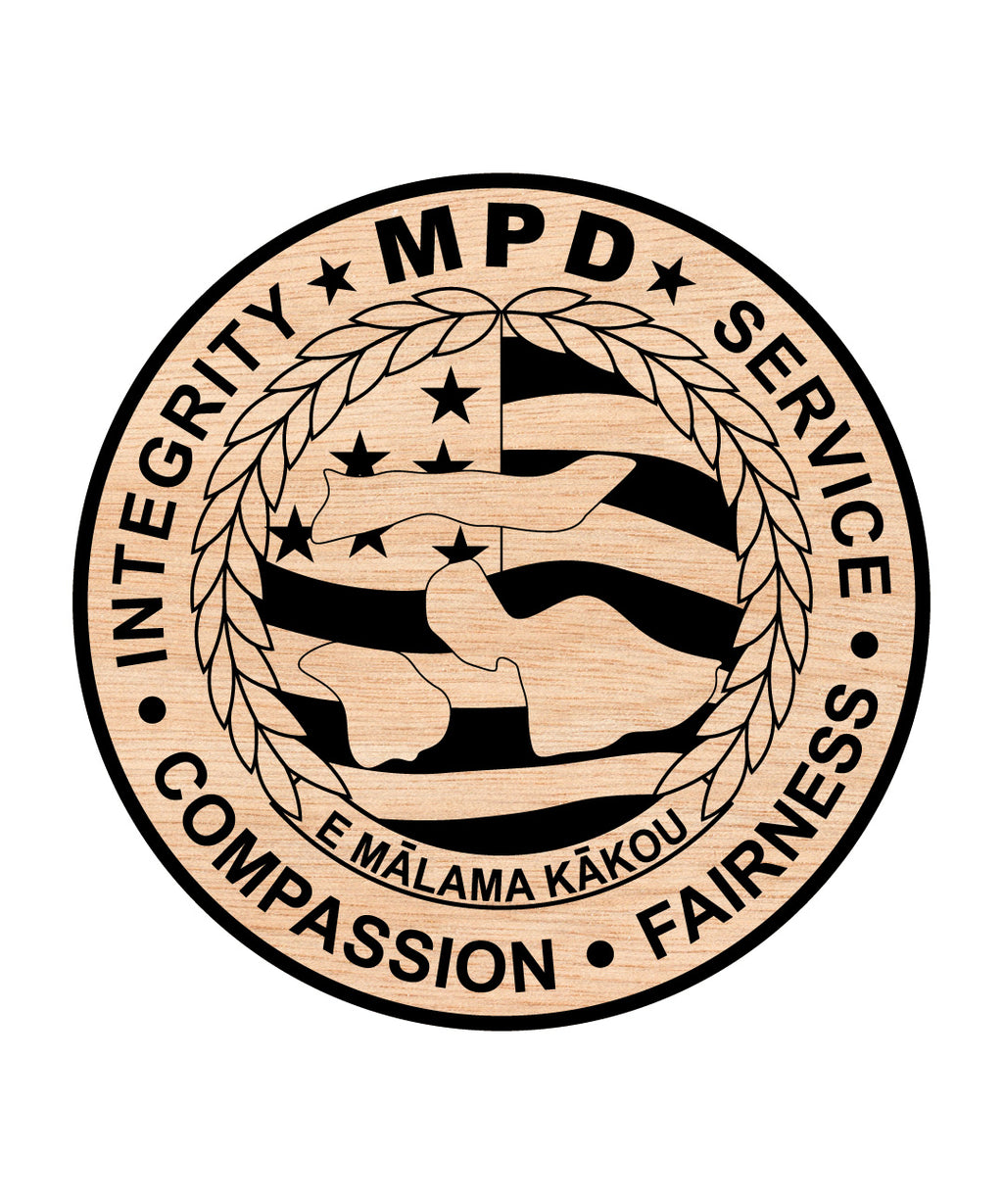 Maui Police Department Logo SVG