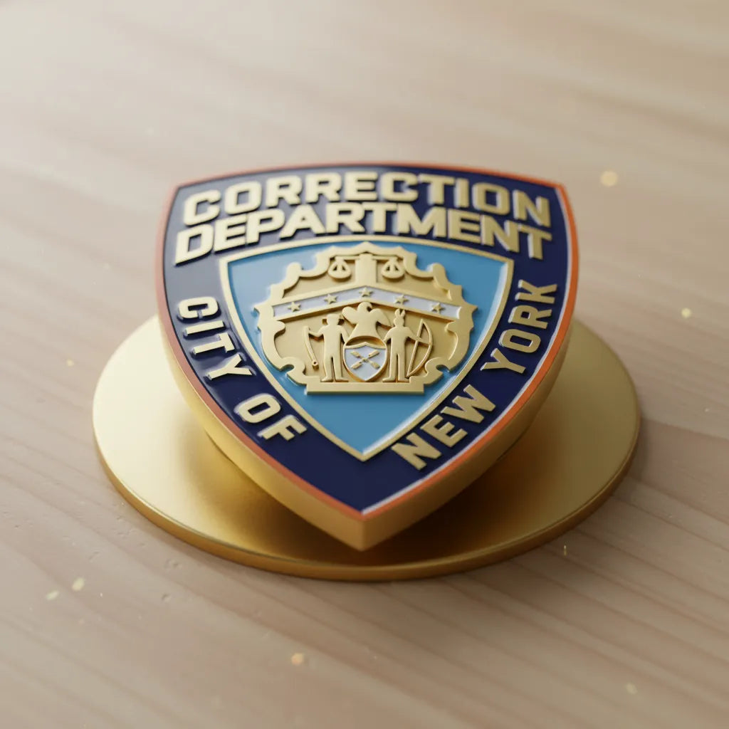 New York Department of Correction Patch Color SVG