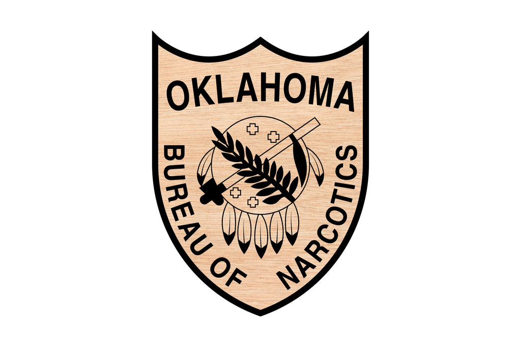 Oklahoma Bureau of Narcotics Logo SVG
