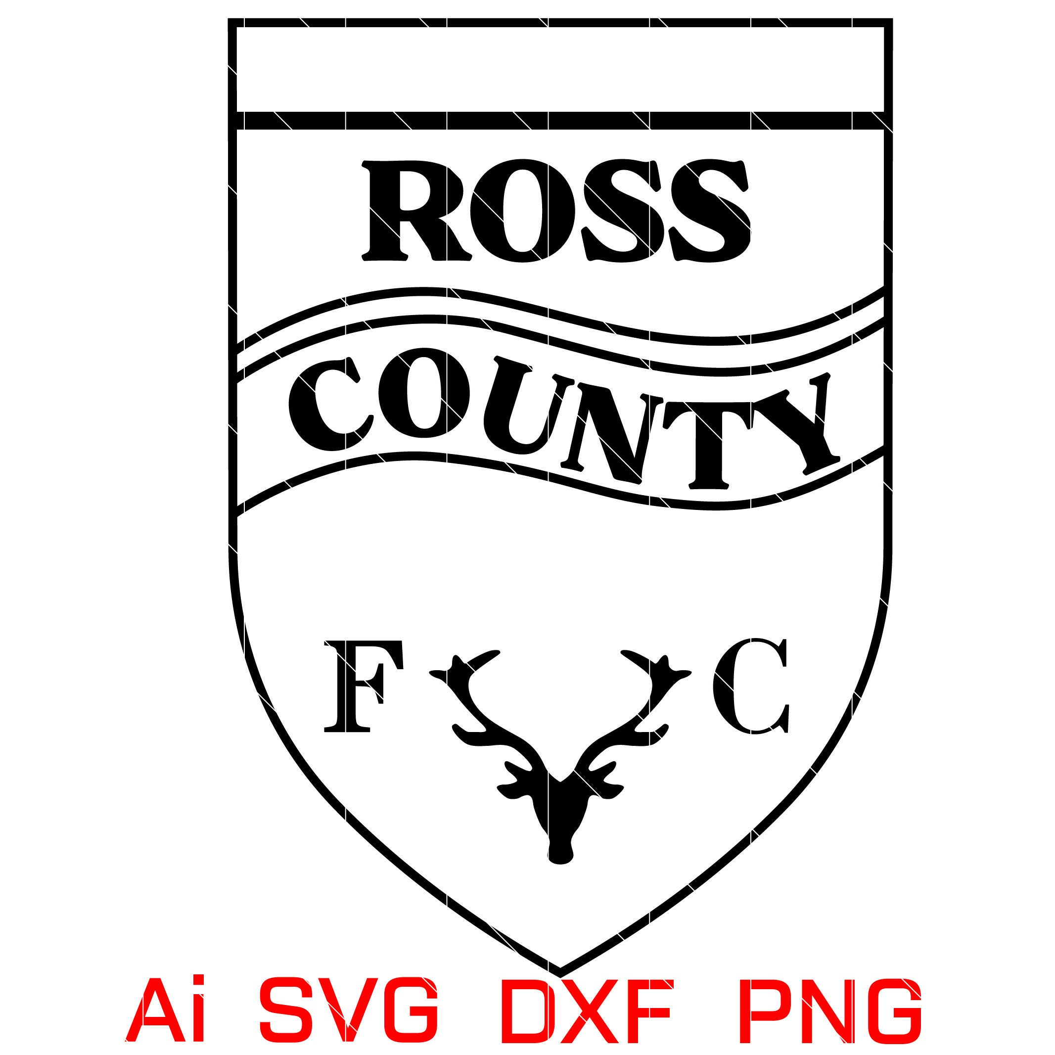Ross County Fc Logo Raith Rovers Vs. Ross County